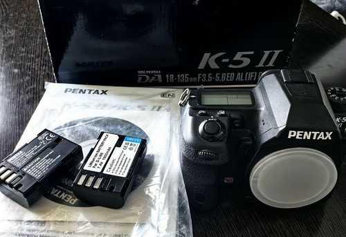 Pentax K5II с объективами