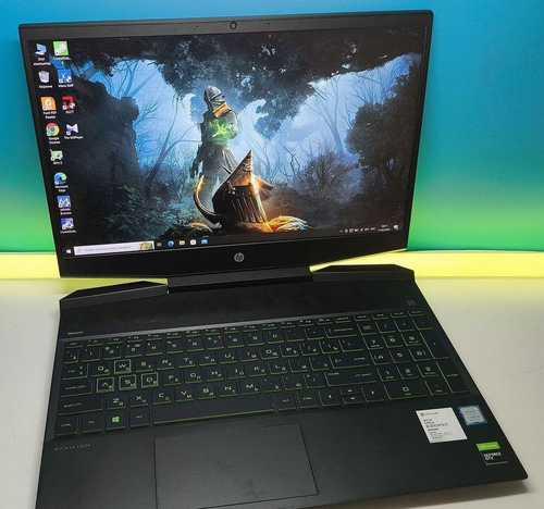 Ноутбук для игр HP: i5, GTX1650, 8GB, 512GB