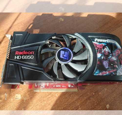 Видеокарта Radeon hd6850 1Gb