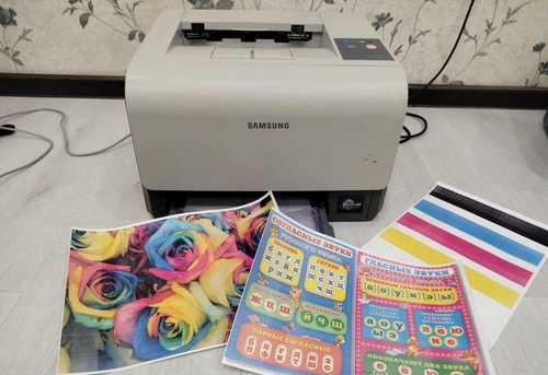 Цветной лазерный принтер samsung CLP-300