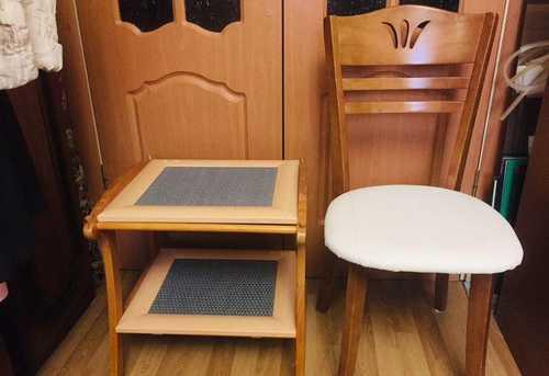 Комплект кресло и столик