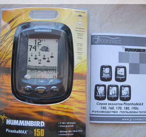 Эхолот Humminbird piranhamax 150 новый в упаковке