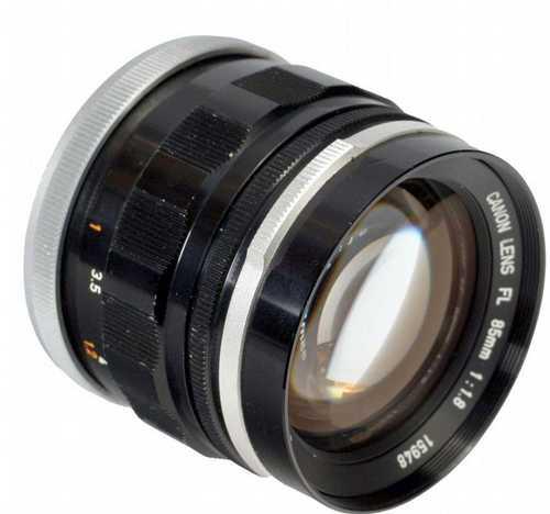 Canon lens FL 85mm f1.8