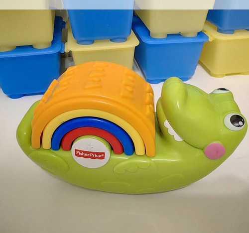 Развивающая пирамидка Fisher-Price Крокодильчик