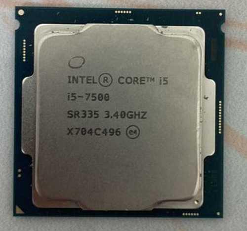 Процессор i5-7500 SR335