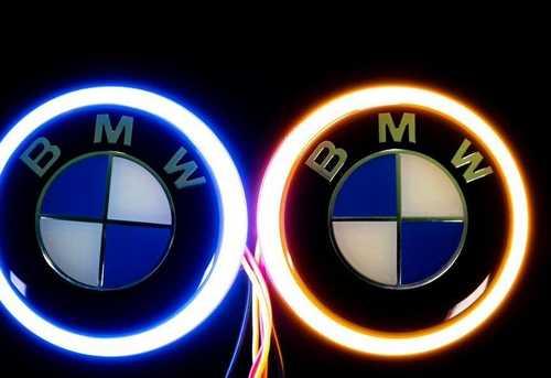 Эмблема BMW мото с подсветкой