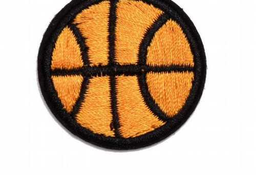 Термонашивка баскетбольный мяч нашивка заплатка