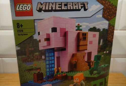 Lego Minecraft 21170. The pig house