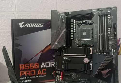 Материнка Gigabyte B550 Aorus Pro AC