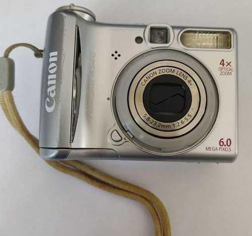 Компактный фотоаппарат canon power shot A540