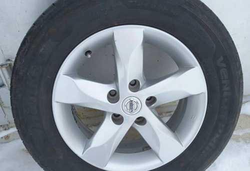 Комлект колес Hankook + диски Nissan (радиус 16)