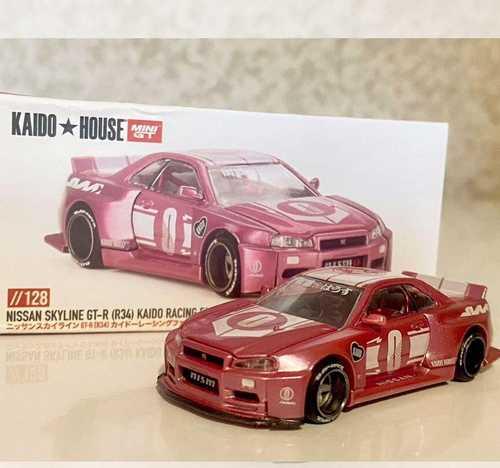 Mini GT Kaido House Nissan Skyline r 34