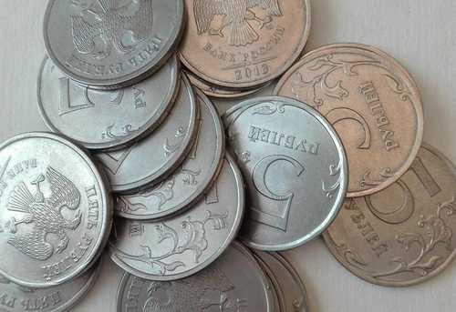 5 рублей 2013 спмд 37 шт