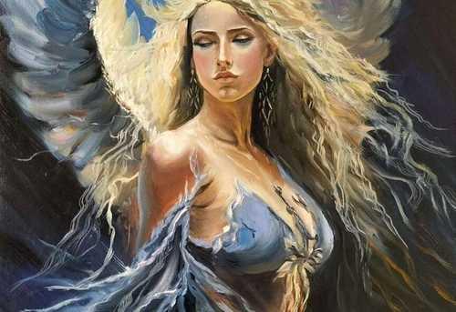 Картина ангел "Ангел я или демон"