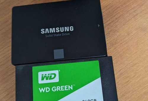Ssd Samsung 870, Western digital green