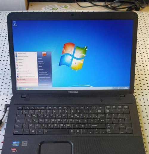 Toshiba C870 ноутбук 17.3"