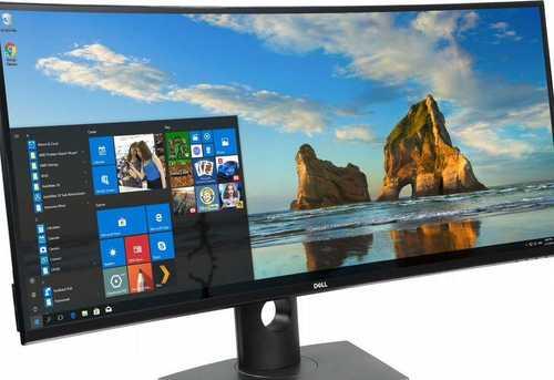 Монитор 37.5" Dell UltraSharp U3818DW. Комплект