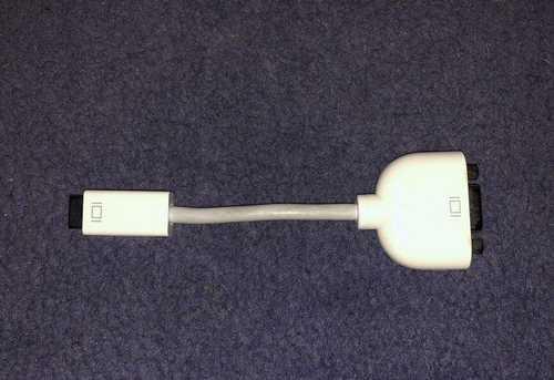 Переходник Apple Mini DVI to VGA (оригинальный)