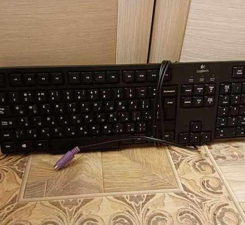 Клавиатура logitech keyboard k100