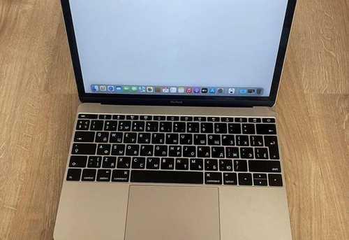 MacBook 12 (2016), 256 ГБ, Core m3, 1.1 ГГц, RAM 8 ГБ, Intel HD Graphics 515