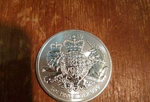 Монета " Королевский герб"