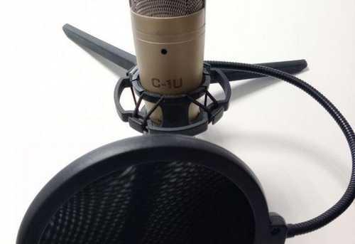 Студийный микрофон Behringer C1-U комплект