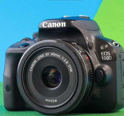 Canon 100D body + Canon EF 40mm f2.8 STM