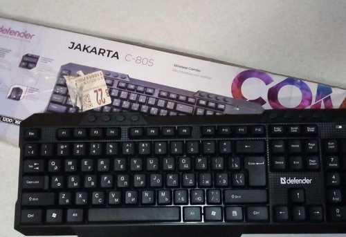 Клавиатура беспроводная Defender Jakarta C-805