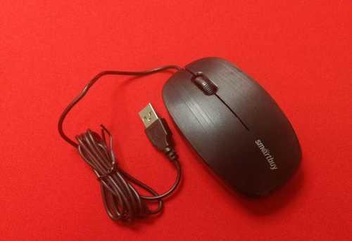 Мышь проводная SmartBuy ONE 214-K USB черная