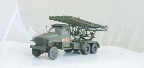 Модель бм-13-16Н на базе Студбеккера (ICM 1/35)