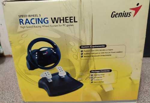 Игровой руль genius speed wheel 3