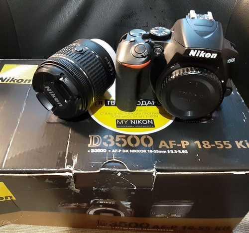 Цифровой фотоаппарат nikon D3500 AF-P 18-55 Kit