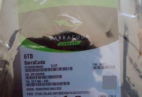 HDD Seagate barracuda 6tb