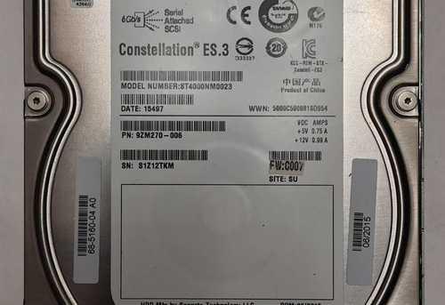 Seagate constellation es.3 4 тб SAS HDD