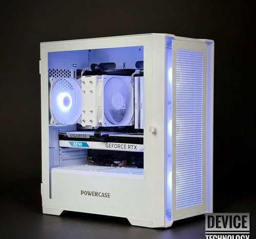 White PC Game: Ryzen 5 7500F/ RTX 4060/ 32GB D5