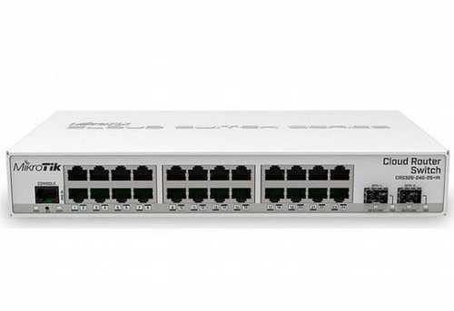 MikroTik CRS326-24G-2S+IN 24G 2SFP+ управляемый