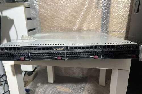 Сервер supermicro 815-7 2cpu/32ram