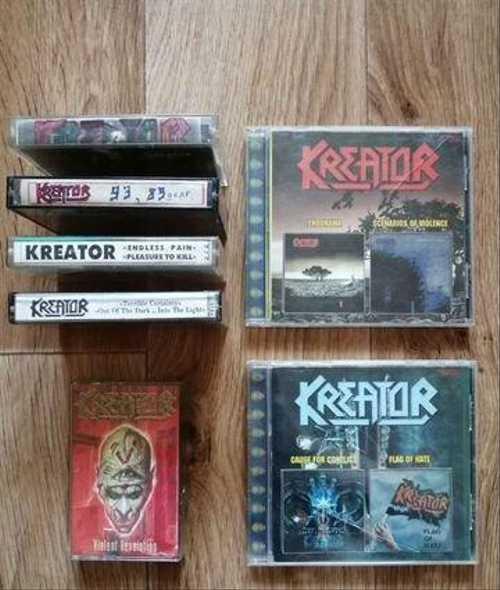 Кассеты и CD диски Kreator