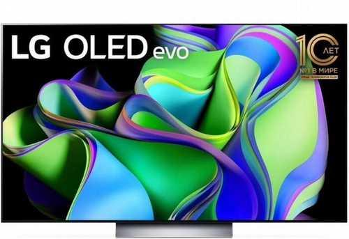 Телевизор LG oled55C3RLA oled 4K Ultra HD темно-се