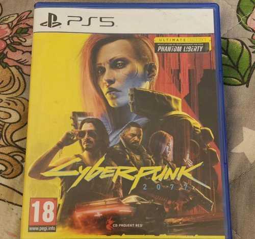 Cyberpunk 2077 ps5 диск