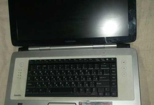 Ретро ноутбук Toshiba Satellite P20-552 на запчаст