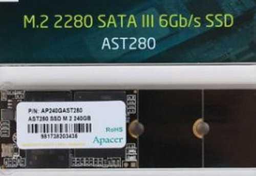 SSD M.2 накопитель Apacer AST280 AP240gast280-1