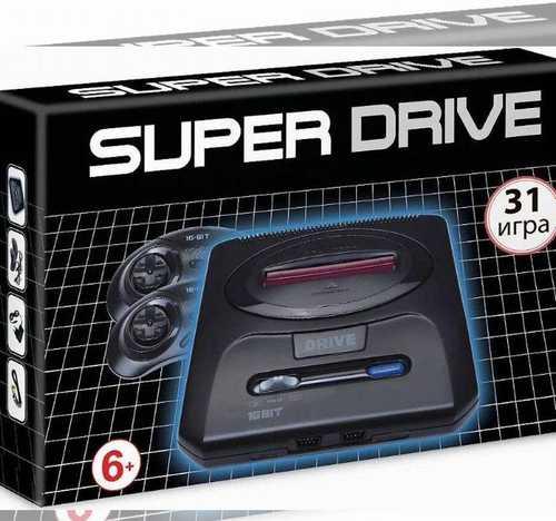 16 bit Приставка Super Drive Classic (31 игра)