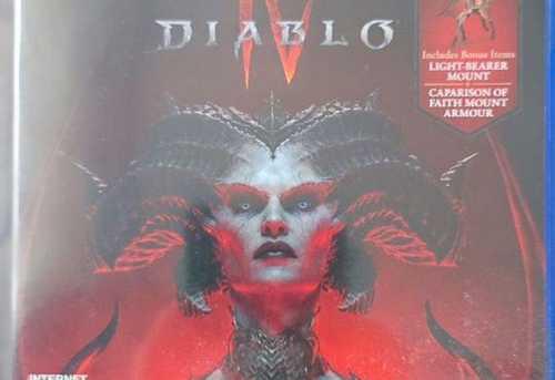 Diablo 4 ps5 диск русская озвучка