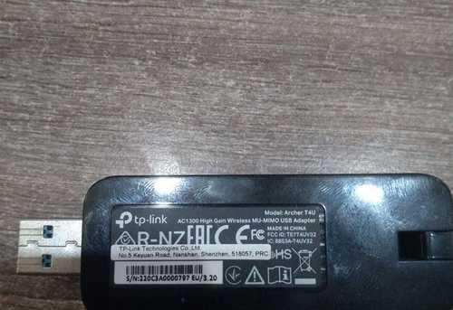 Продам адаптер wifi TP-link Archer T4U(EU) USB 802