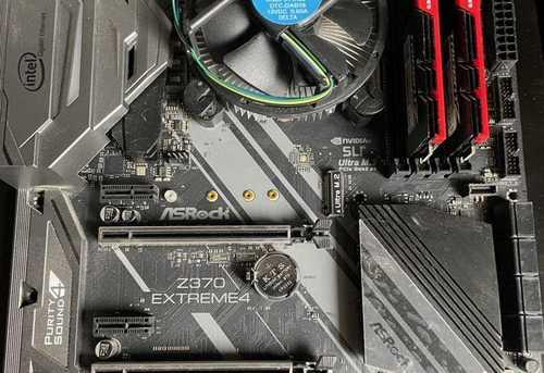 Комплект I9 9980HK + Z370 Extreme4 + 16Gb RAM
