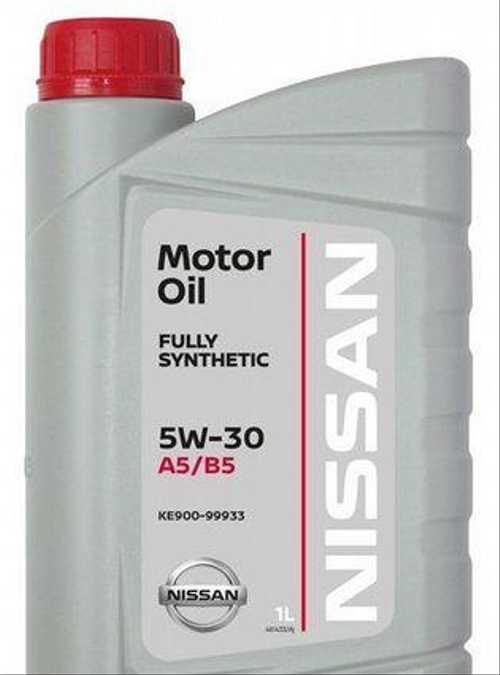 Синтетическое моторное масло Nissan 5W-30 FS A5/B5