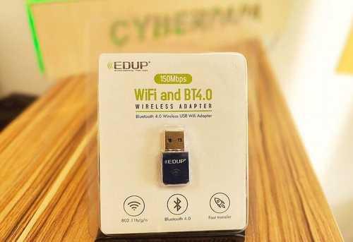 Wi-Fi + bluetooth адаптер, 150 Мбит/с, 4.0