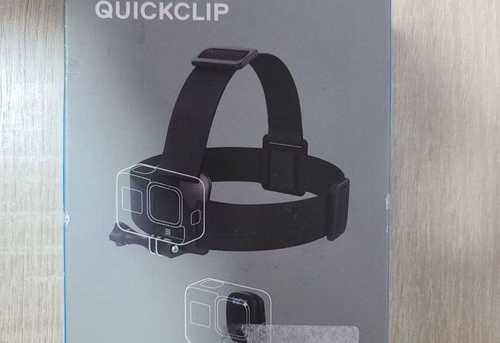 GoPro head strap + quickclip