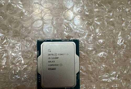 Cpu Intel core i3 12100f